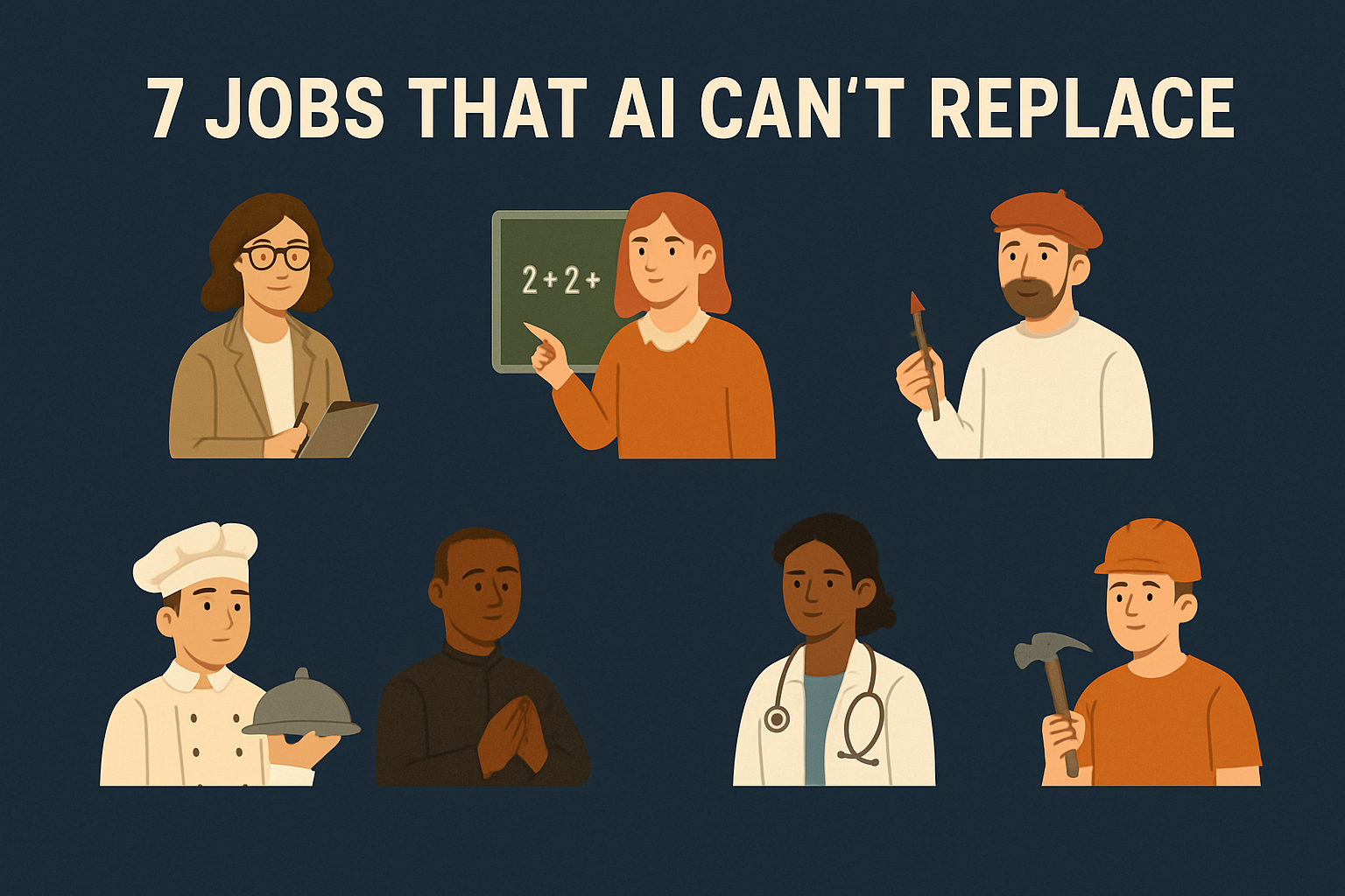 7 Jobs That AI Can't Replace - WorkspaceTool